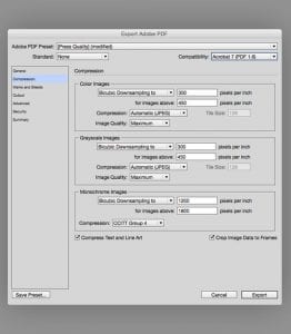 PXPOHIO - Steps for Creating a Press-Ready PDF in InDesign